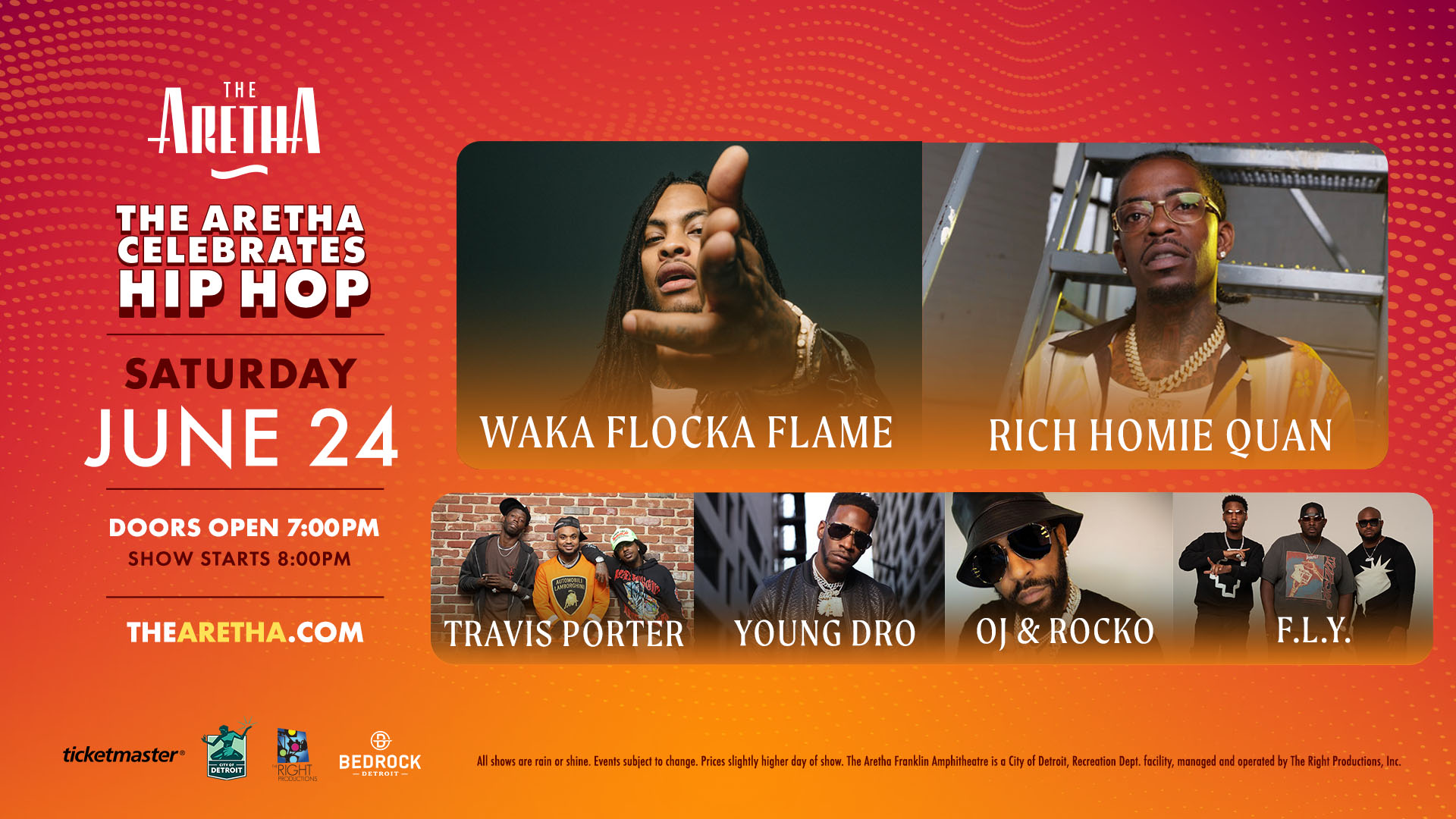 Waka Flocka Flame, Xzibit, Twista bringing summer shows to The Aretha ...