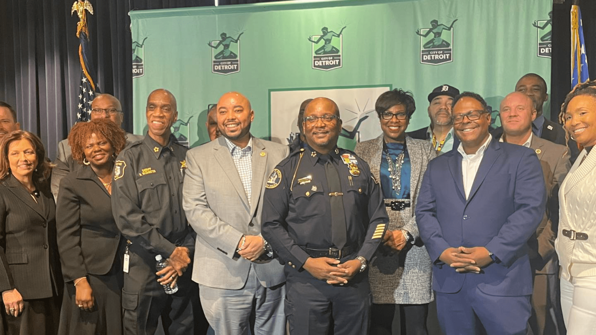 Detroit Police Department Chief James White discusses drop in the city ...