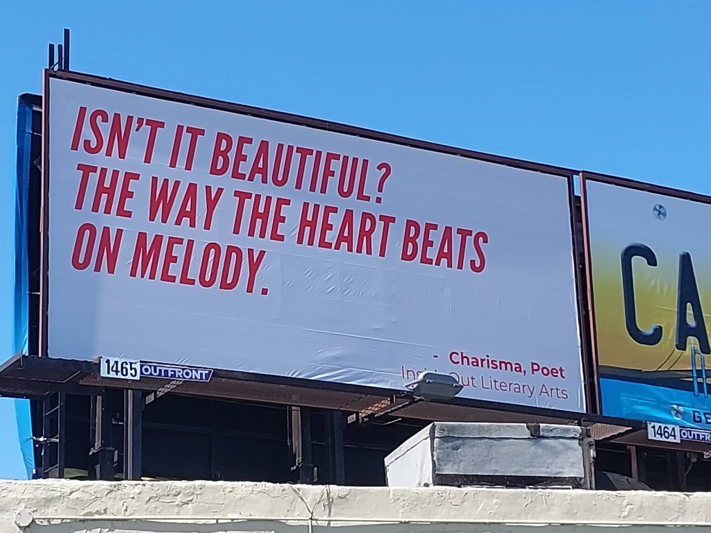 InsideOut Literary Arts billboards celebrate youth poetry