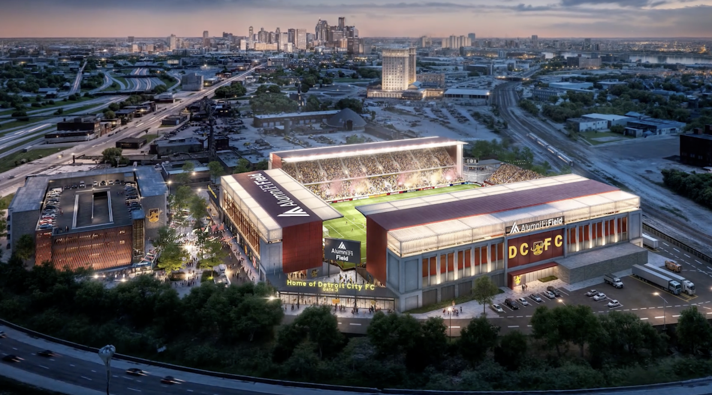 Detroiters propose $1 ticket surcharge on DCFC games to fund home repair