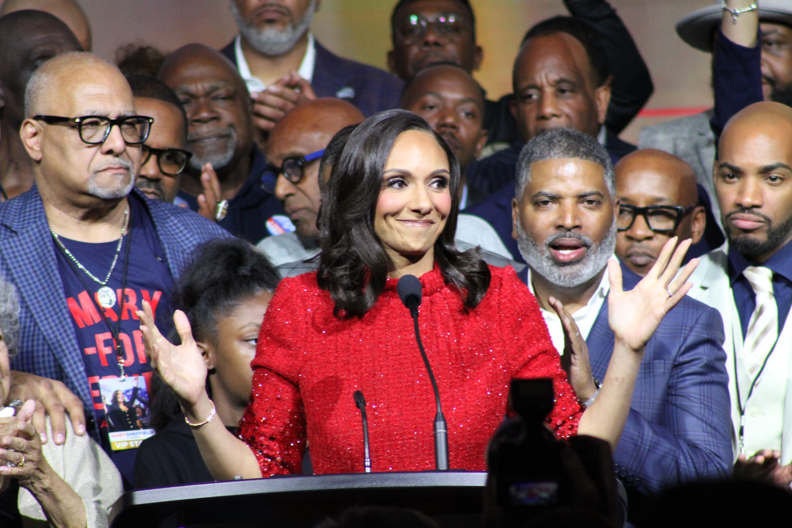 Mary Sheffield makes history as Detroit's first woman mayor